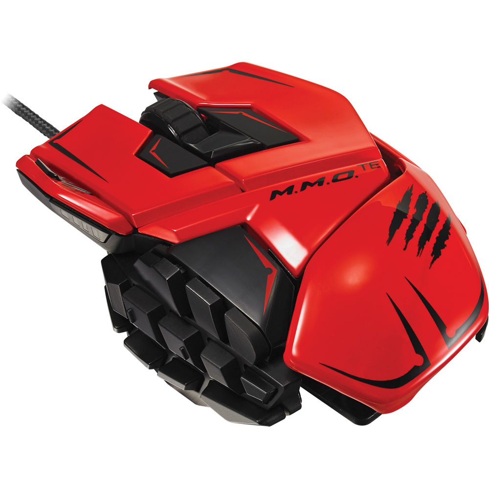 Mad Catz M M O TE Gaming Mouse Red MCB437140013 04 1 B H Mad Catz M M O TE Gaming Mouse Red MCB437140013 04 1 B H
