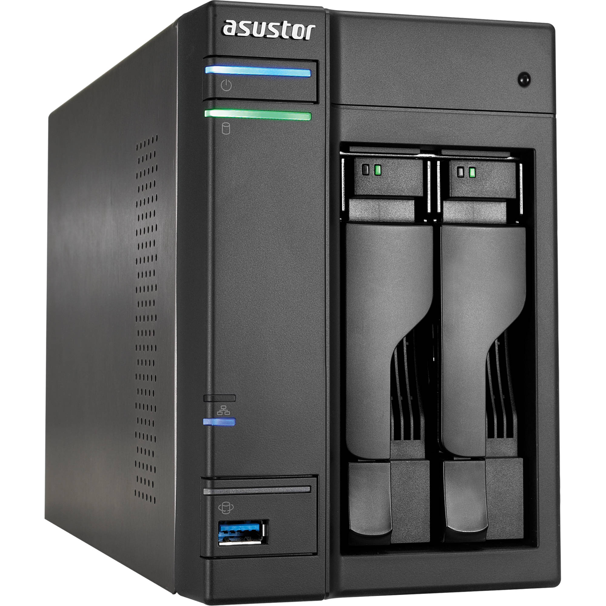 Asustor AS 302T 2 Bay NAS Server AS 302T B H Photo Video Asustor AS 302T 2 Bay NAS Server AS 302T B H Photo Video