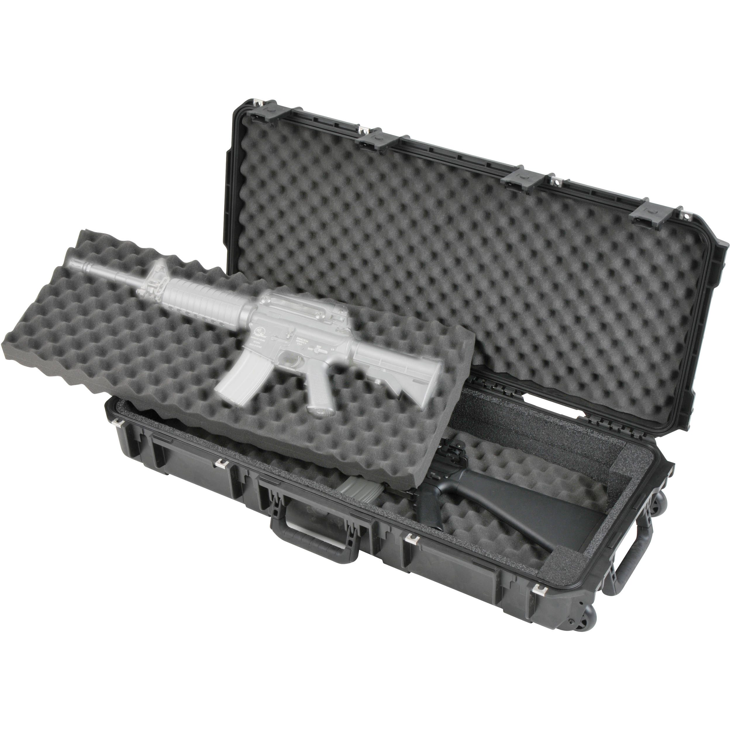 SKB ISeries Double M4 And Short Rifle Case Black 3I 3614 DR