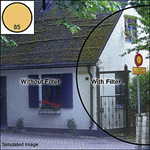 Color conversion filter