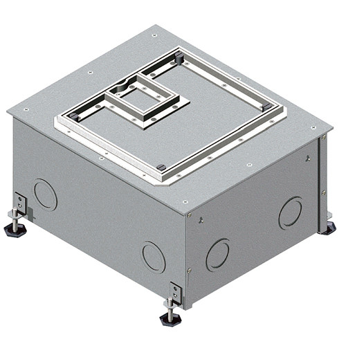 Cover Floor Box Dimensions FLBC8520NL Arlington Nickel 2G Floor Box