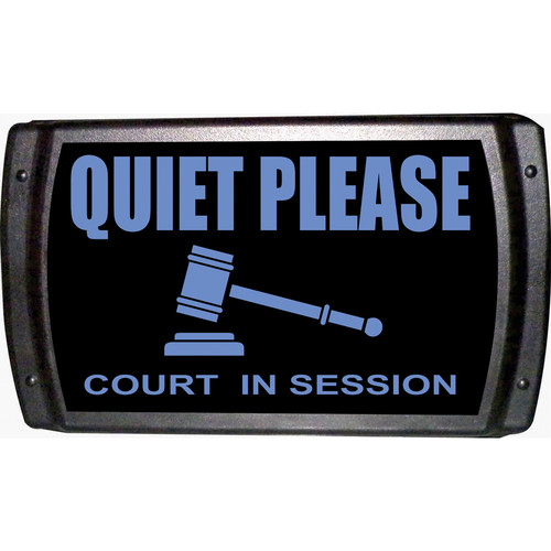 Court In Session Sign American Recorder 2RU Court In Session With