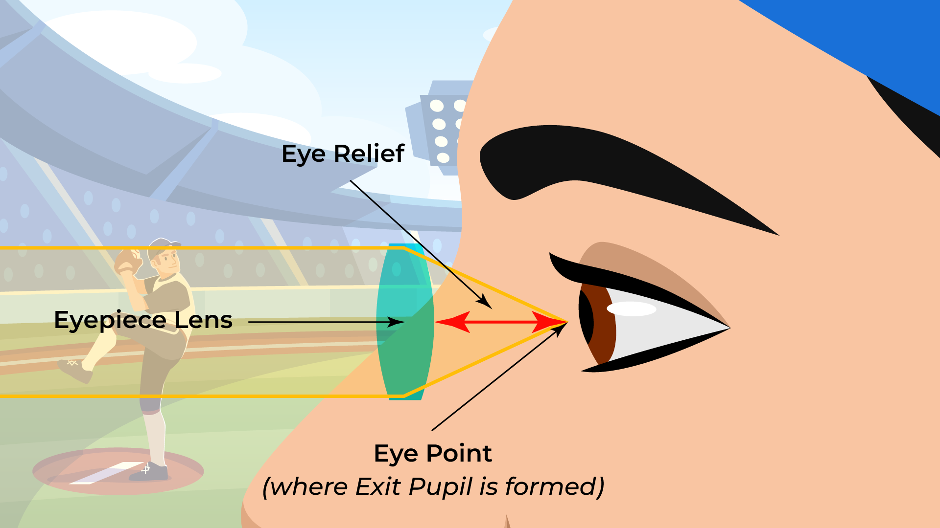 Sport Optics: Exit Pupil and Eye Relief Explained | B&H eXplora