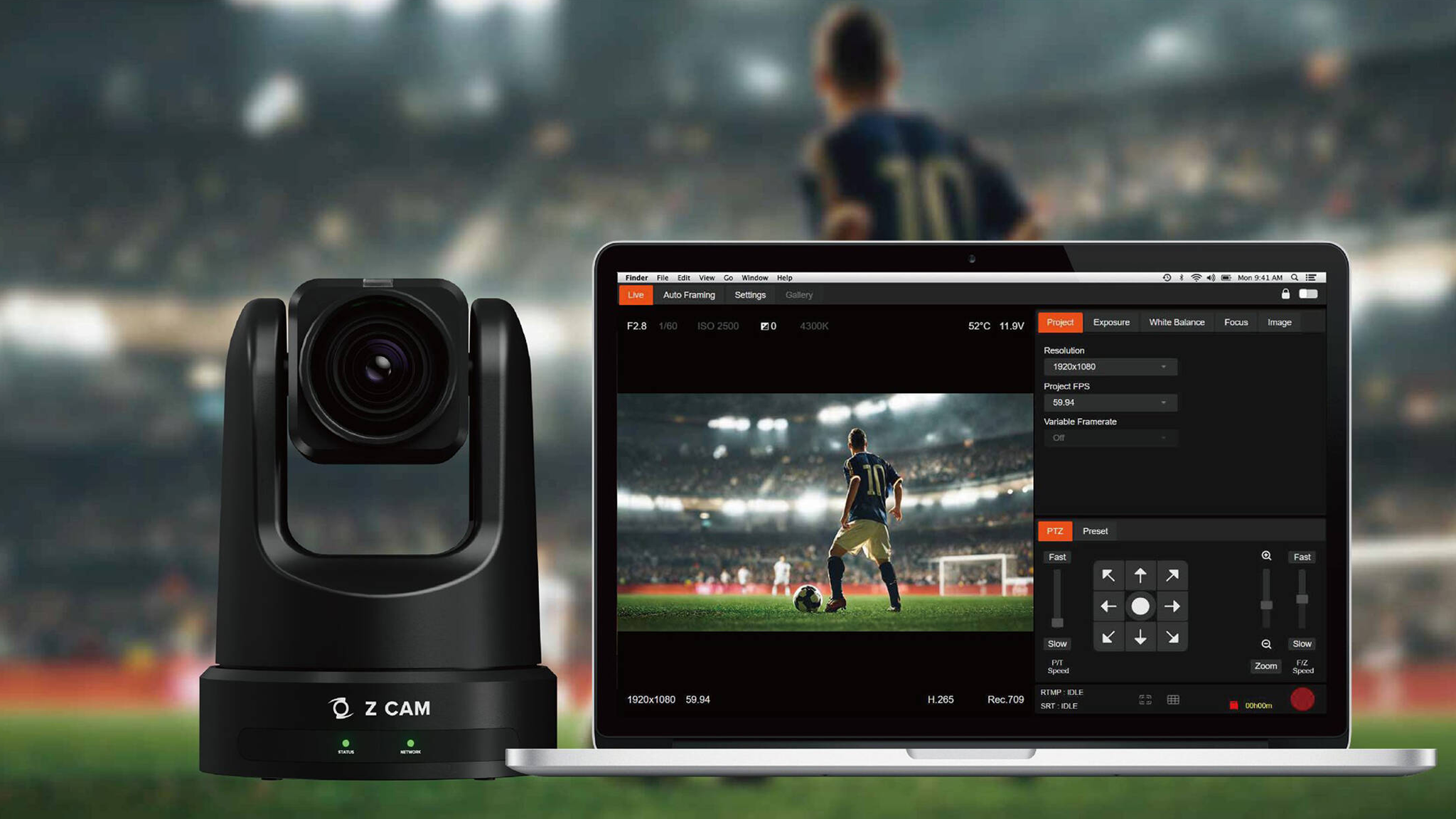 How Auto-Tracking PTZ Cameras Changed the Game | B&H eXplora