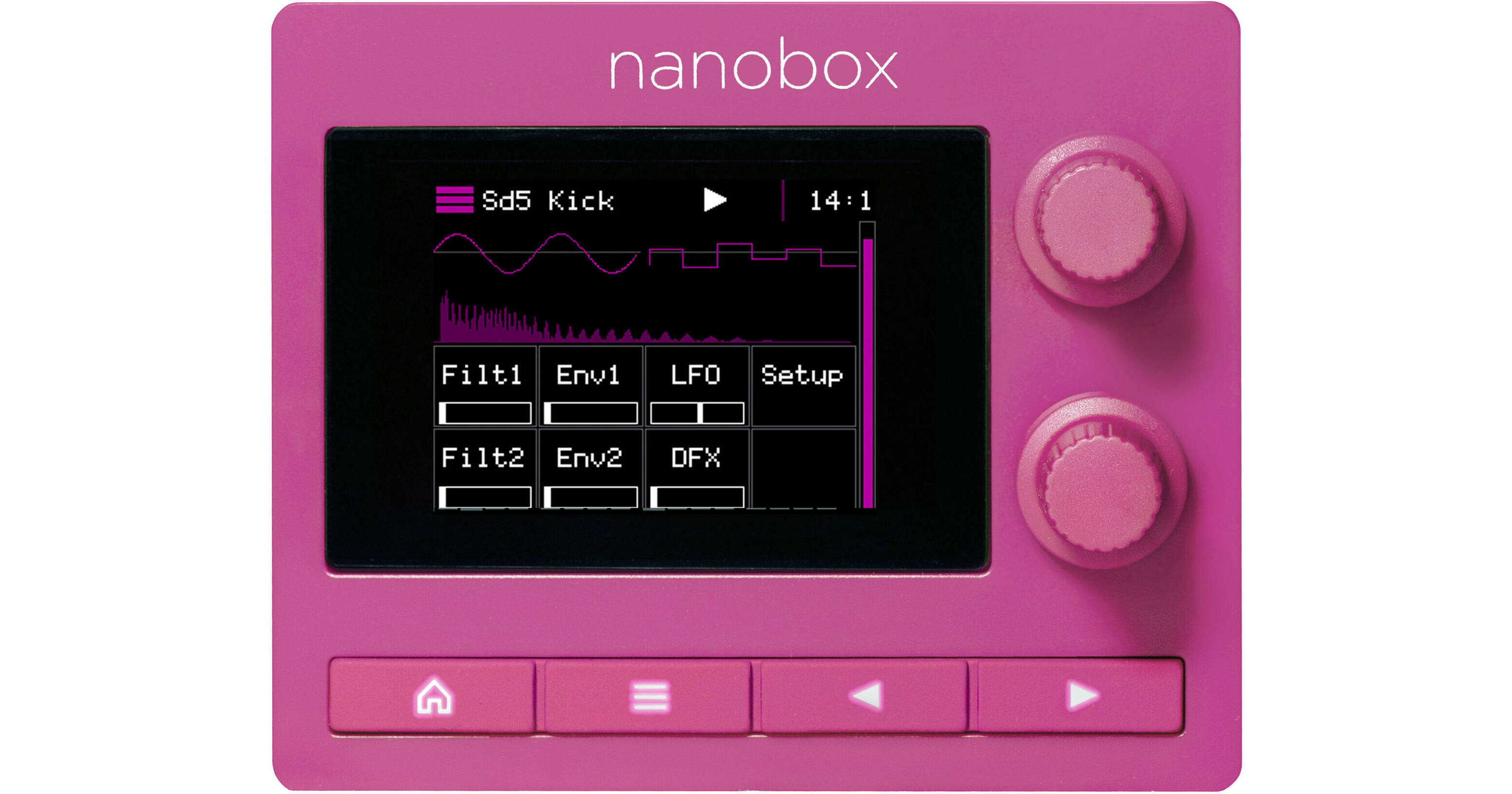 1010music nanobox razzmatazz Drum Sequencer with FM Synthesis