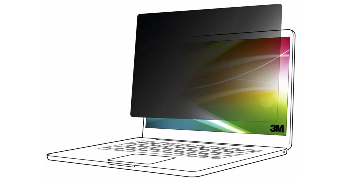 3M Bright Screen Privacy Filter for 16" 16:10 Laptops BP160W1B