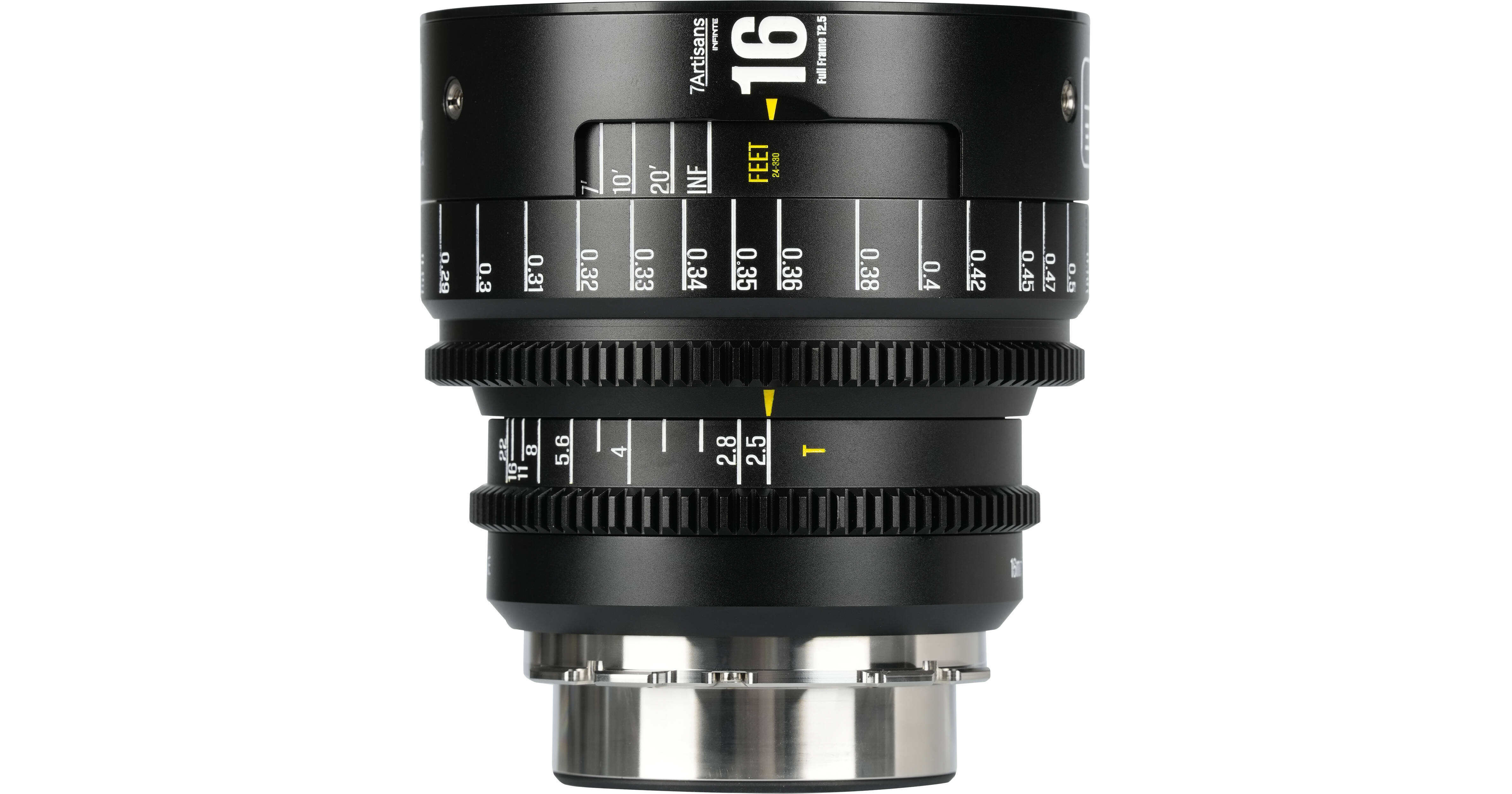 7Artisans INFINTE 16mm T2.5 Cine Lens 16T25B-PL INF B&H Photo