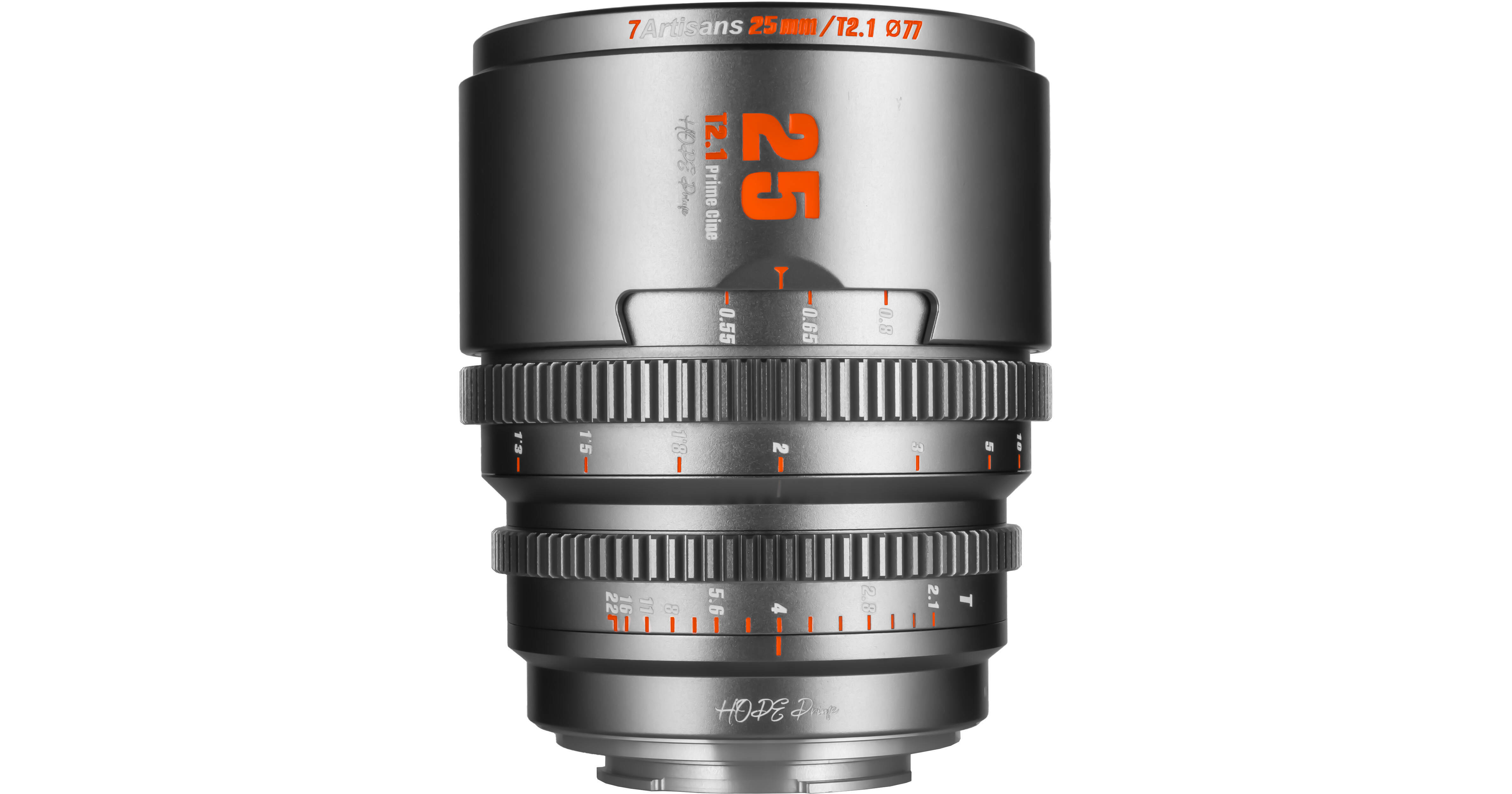 7Artisans Hope 25mm T2.1 S35 Cine Lens 25T21TG-M B&H Photo Video