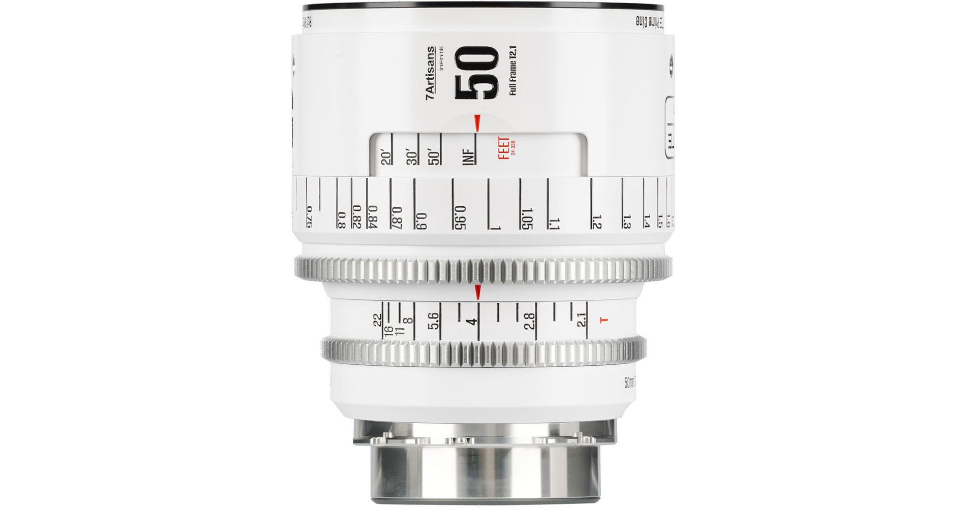 7Artisans INFINTE 50mm T2.1 Cine Lens 50T21W-PL INF B&H Photo