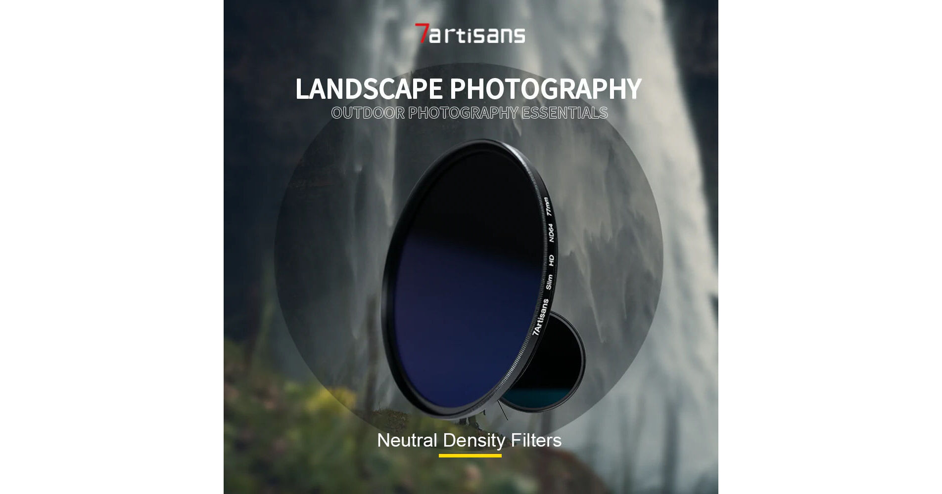 7Artisans Neutral Density Filter (62mm, 10-Stop) ND1000-62MM B&H