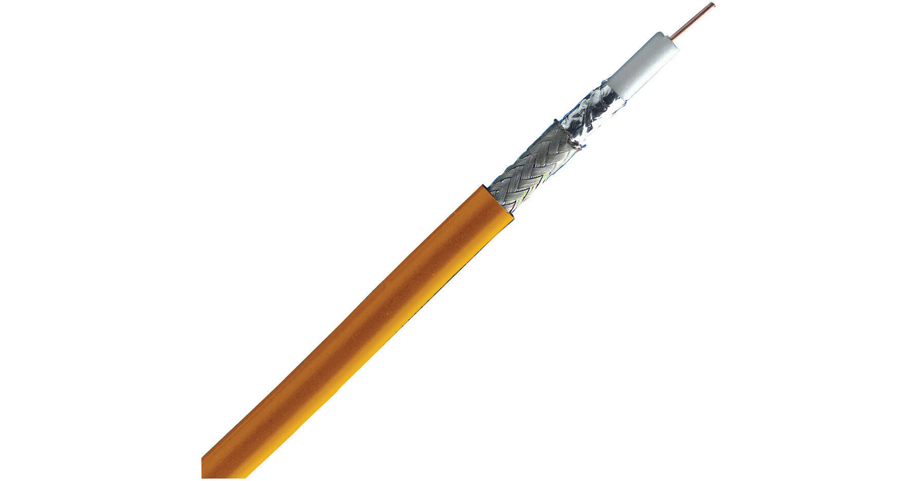 Belden RG59 Digital Video Coax Cable 1000 ft Orange 1505A-1000OR