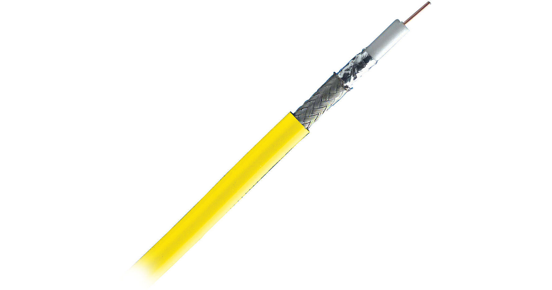 Belden RG59 Digital Video Coax Cable 1000 ft Yellow 1505A-1000YE