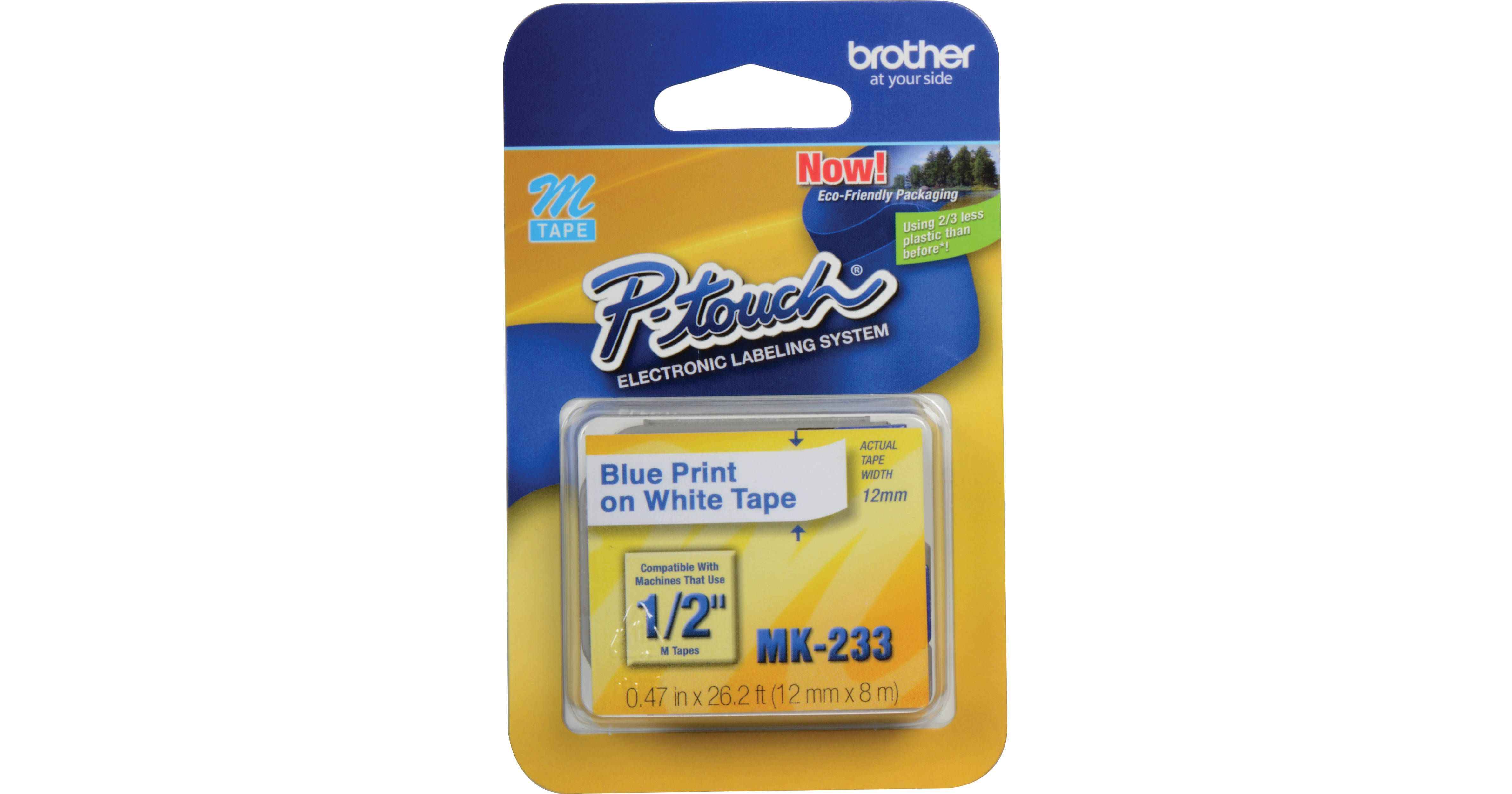 Brother M Labeling Tape MK233 B&H Photo Video