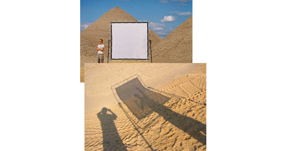 Sunbounce Sun-Scrim Translucent 3/3 Screen (8x8') 000-0857 B&H