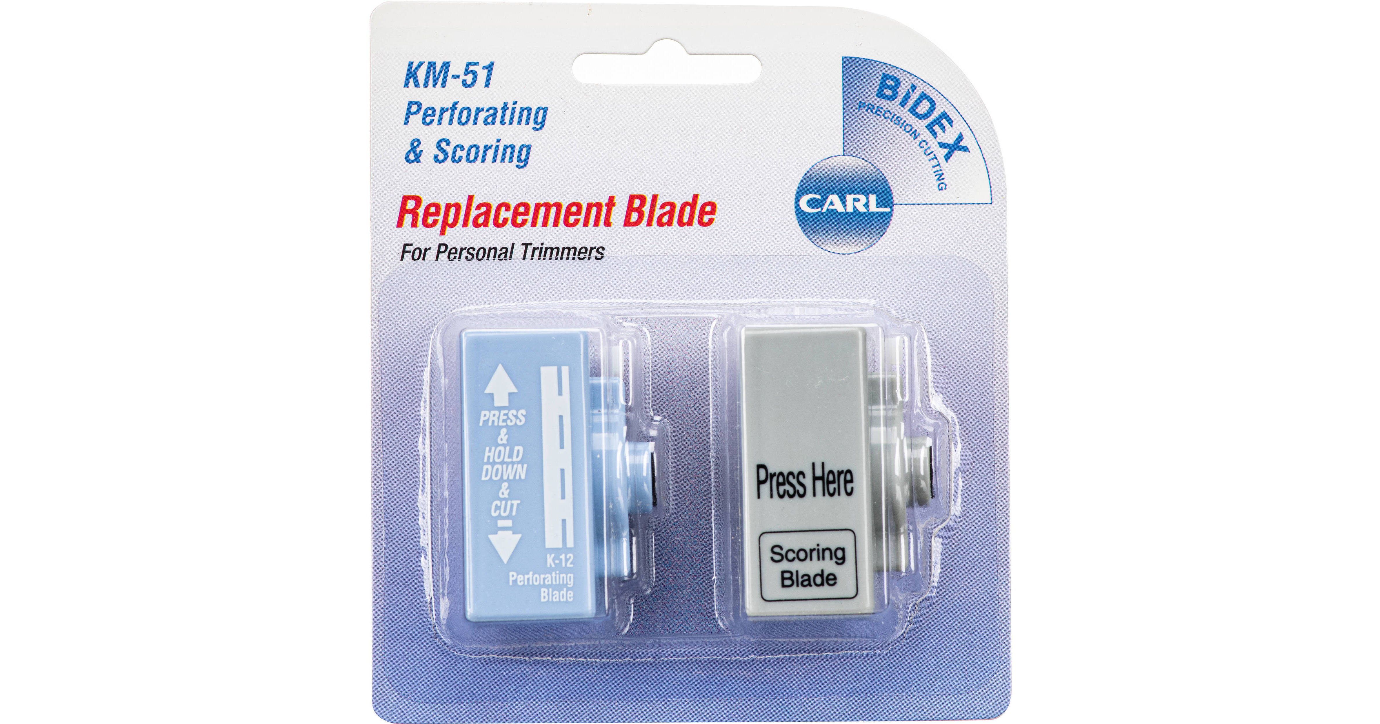 CARL KM-51 Blade Set (Perforated and Scoring) CUI15151 B&H Photo