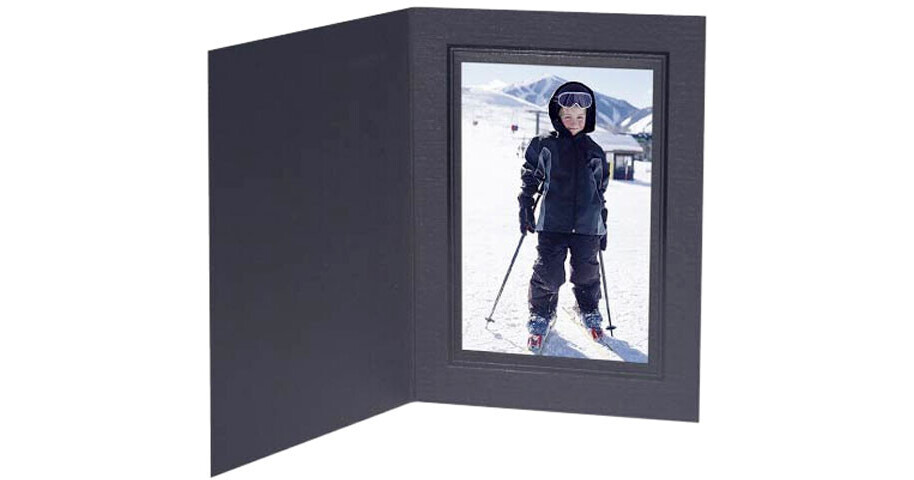 Collector's Gallery Portrait Folder w/ Black Border PF5200-46