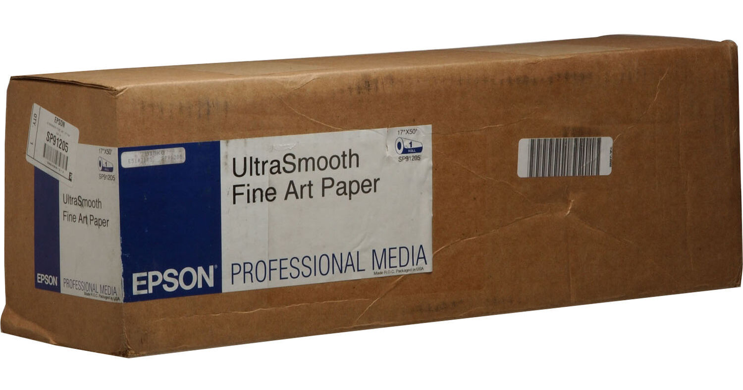 Epson UltraSmooth Fine Art Archival Photo Inkjet Paper S041856