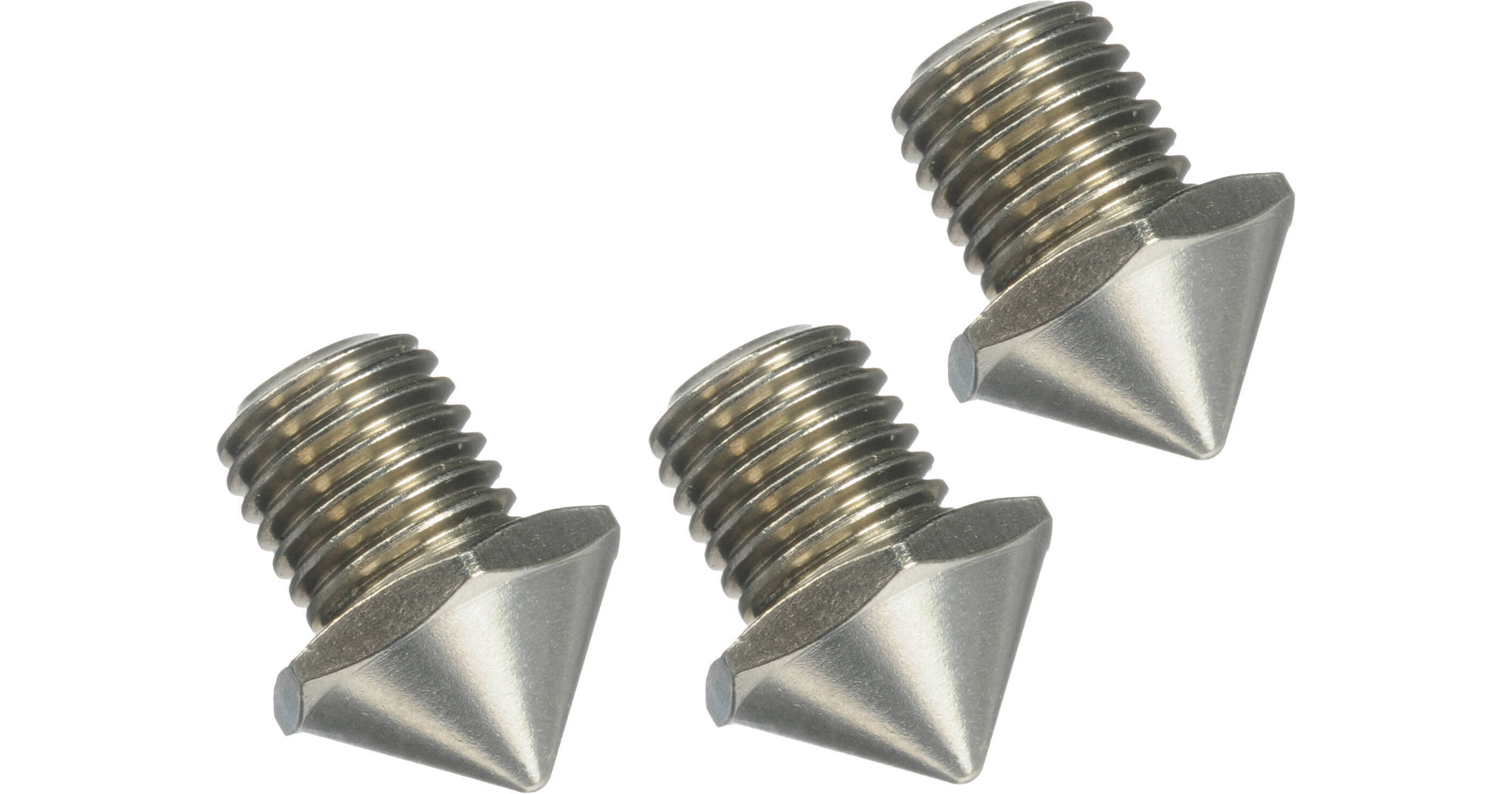 FEISOL Three Short Stainless Steel Spikes SHORT SPIKE B&H Photo