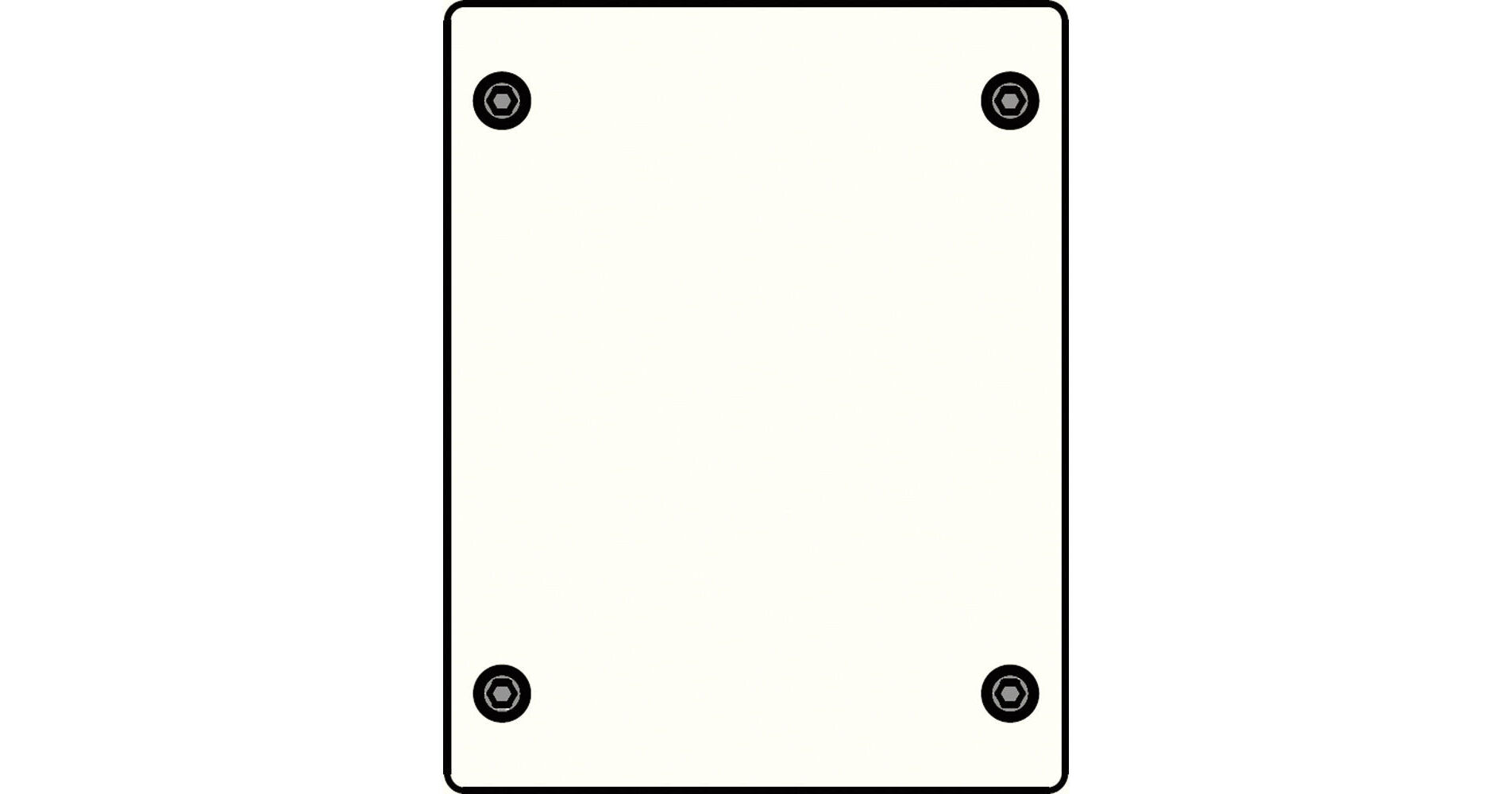 FSR IPS-B000Q-WHT IPS Blank Insert (White) IPS-B000Q-WHT B&H