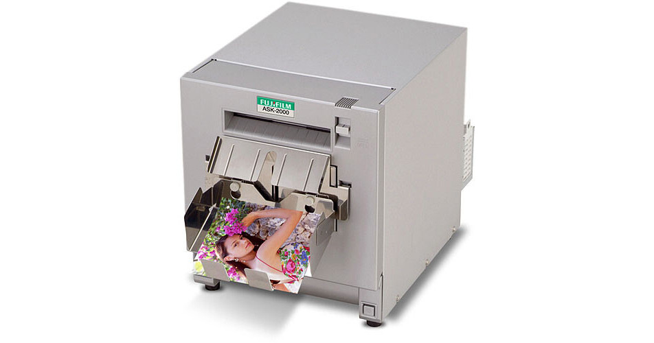 Fujifilm ASK-300 Dye Sublimation Digital Color Thermal Photo Printer ...