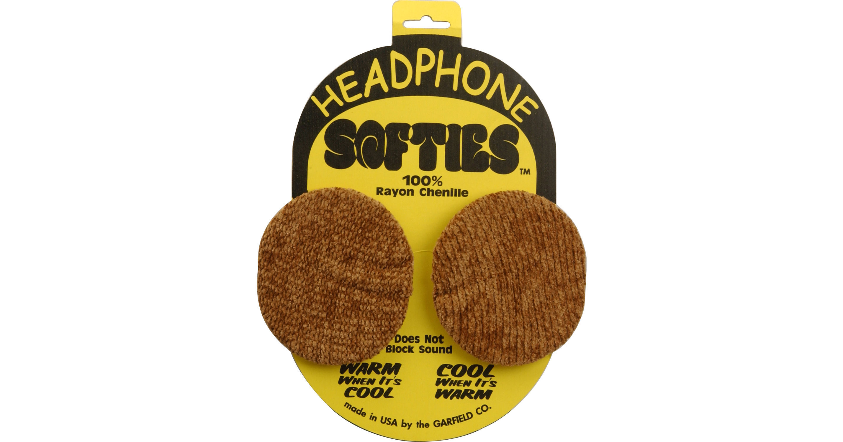 Garfield Headphone Softie Earpad Covers (Gold, Pair) SGARHS5 B&H