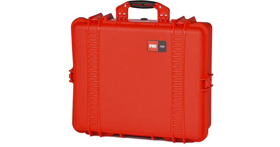 HPRC 2700F Hard Case with Cubed Foam Interior (Red)