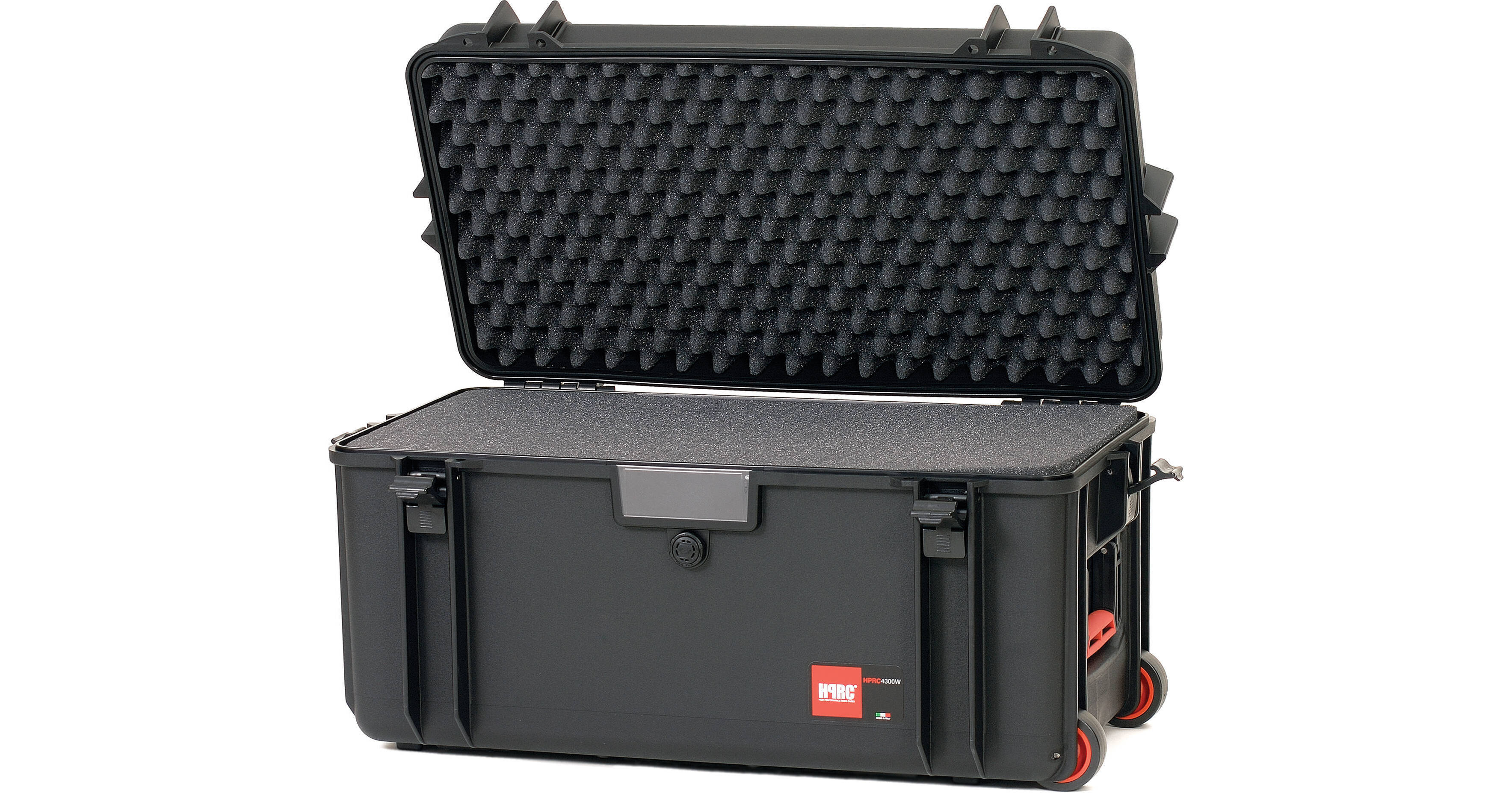 HPRC 4300WFB Wheeled Hard Case with Cubed Foam HPRC4300WCUBBLK