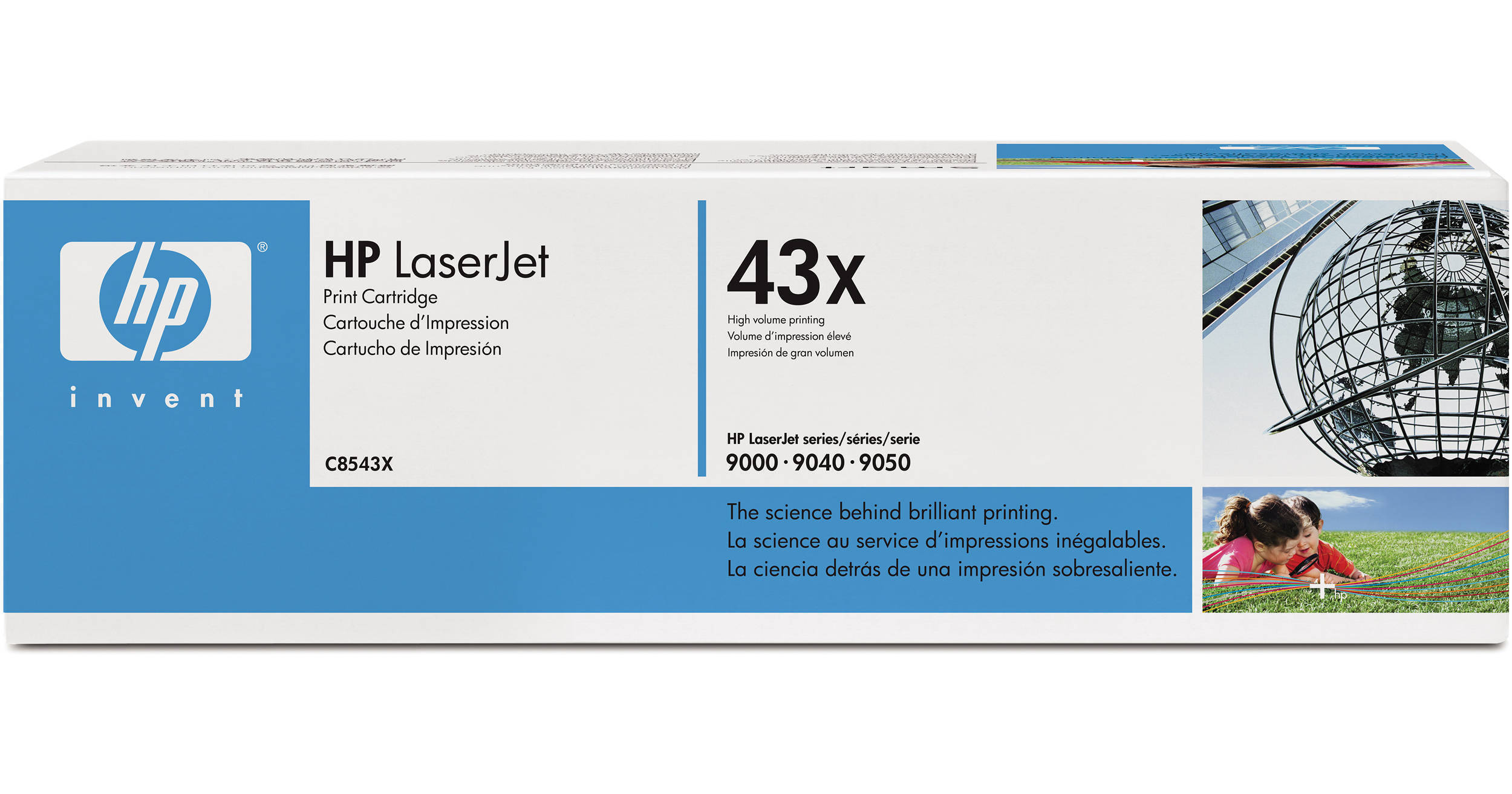 HP LaserJet 43X Black Toner Cartridge (Maximum Capacity) C8543X