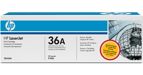 HP LaserJet CB436A Black Print Cartridge CB436A B&H Photo Video