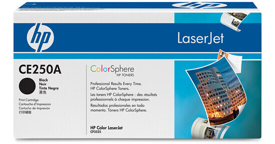 HP 504A Color LaserJet Black Print Cartridge CE250A B&H Photo