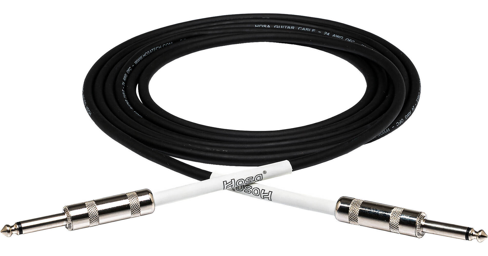 Hosa Technology 1/4" Phone Male to Phone 1/4" Male Cable GTR-210