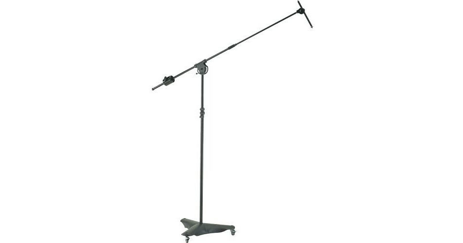 K&M 21430 Mobile Overhead Microphone Stand 21430-500-55 B&H