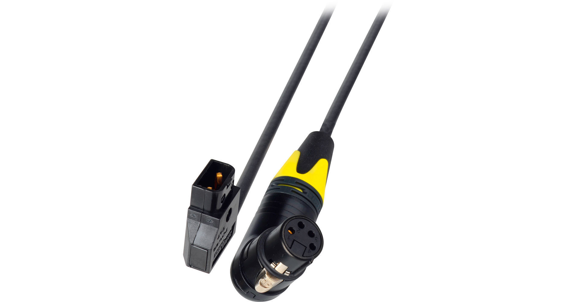 Laird Digital Cinema PowerTap Male to Right Angle AB-PWR4-01 B&H