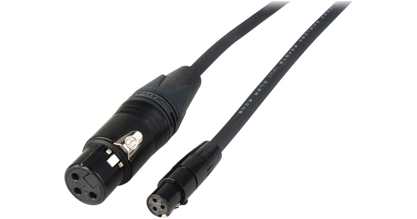 Laird Digital Cinema TA3F 3-Pin Female Mini-XLR to SD-AUD3-05