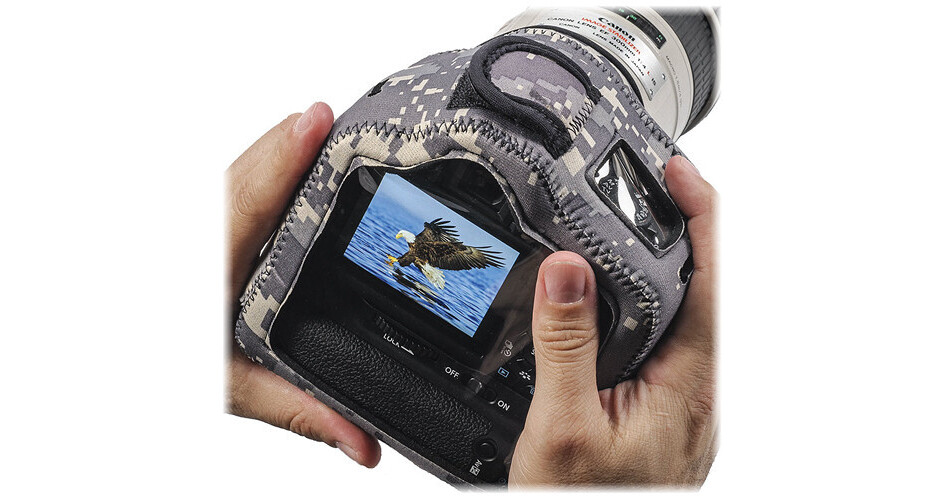 LensCoat BodyGuard Compact Clear Back Case with Grip LCBGCGCBDC