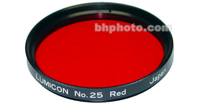 Lumicon Red #25 48mm Filter (Fits 2" Eyepieces) LF2040 B&H Photo
