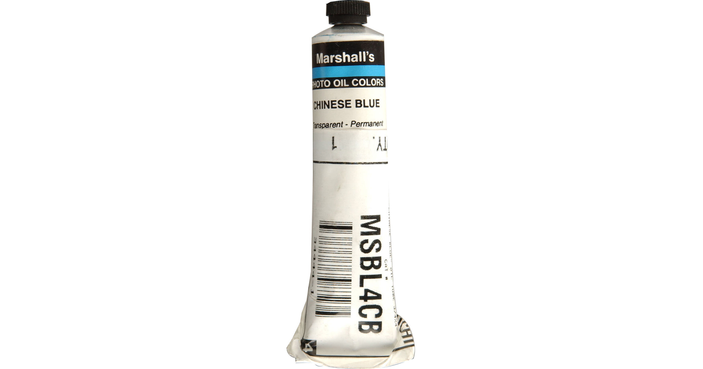 Marshall Retouching Oil Color Paint: Chinese Blue - 3/4x4" MS4CB