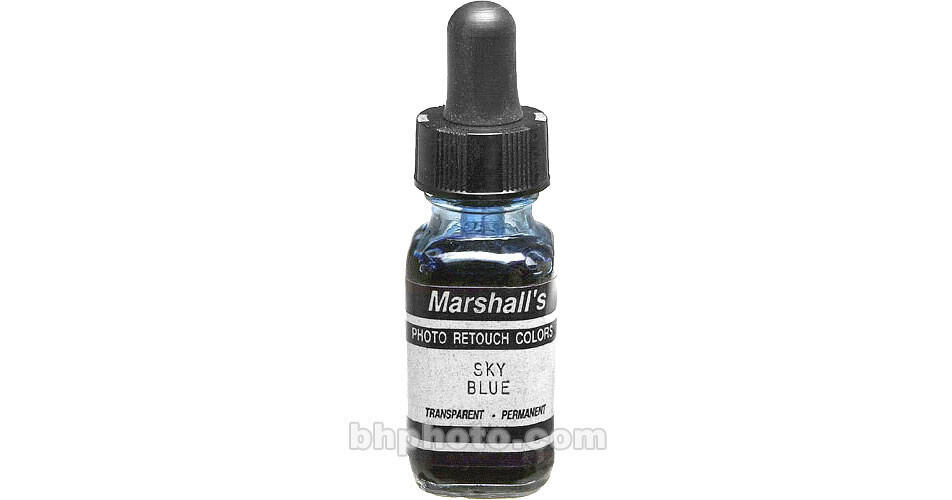 Marshall Retouching Retouch Dye Sky Blue MSRCCSB B&H Photo Video