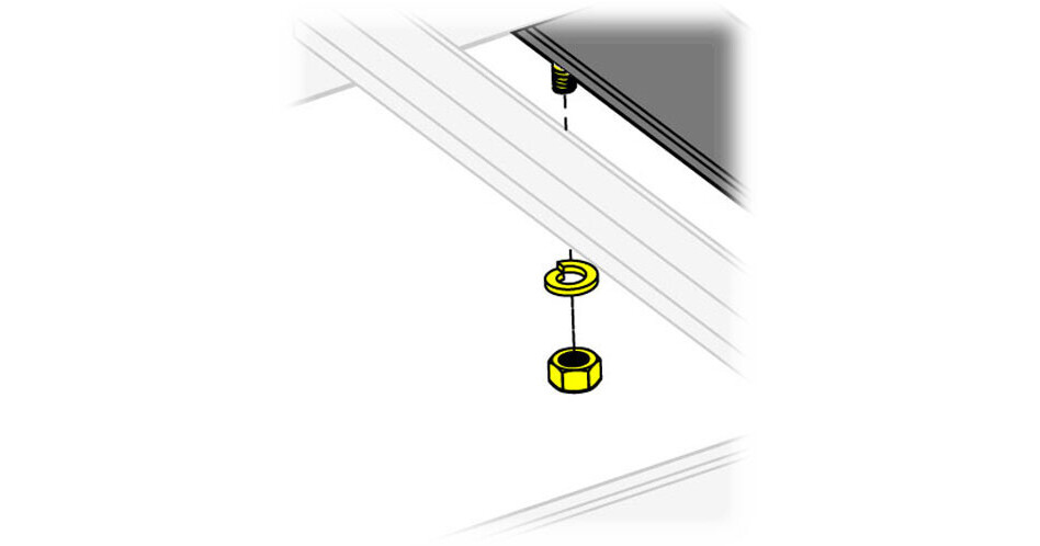 Middle Atlantic CLH-JBOLT Cable Ladder 5/16" J-Bolts CLH-JBOLT