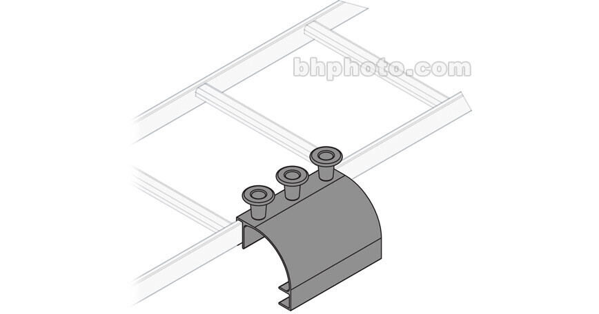 Middle Atlantic CLH-SD8-4 Cable Ladder Side Drop w/3 CLH-SD8-4