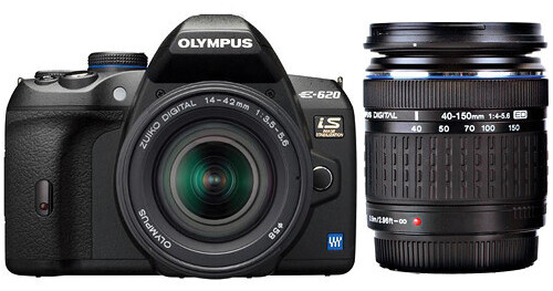 Olympus E-System E-620 SLR Digital Camera with 14-42mm & 262162B