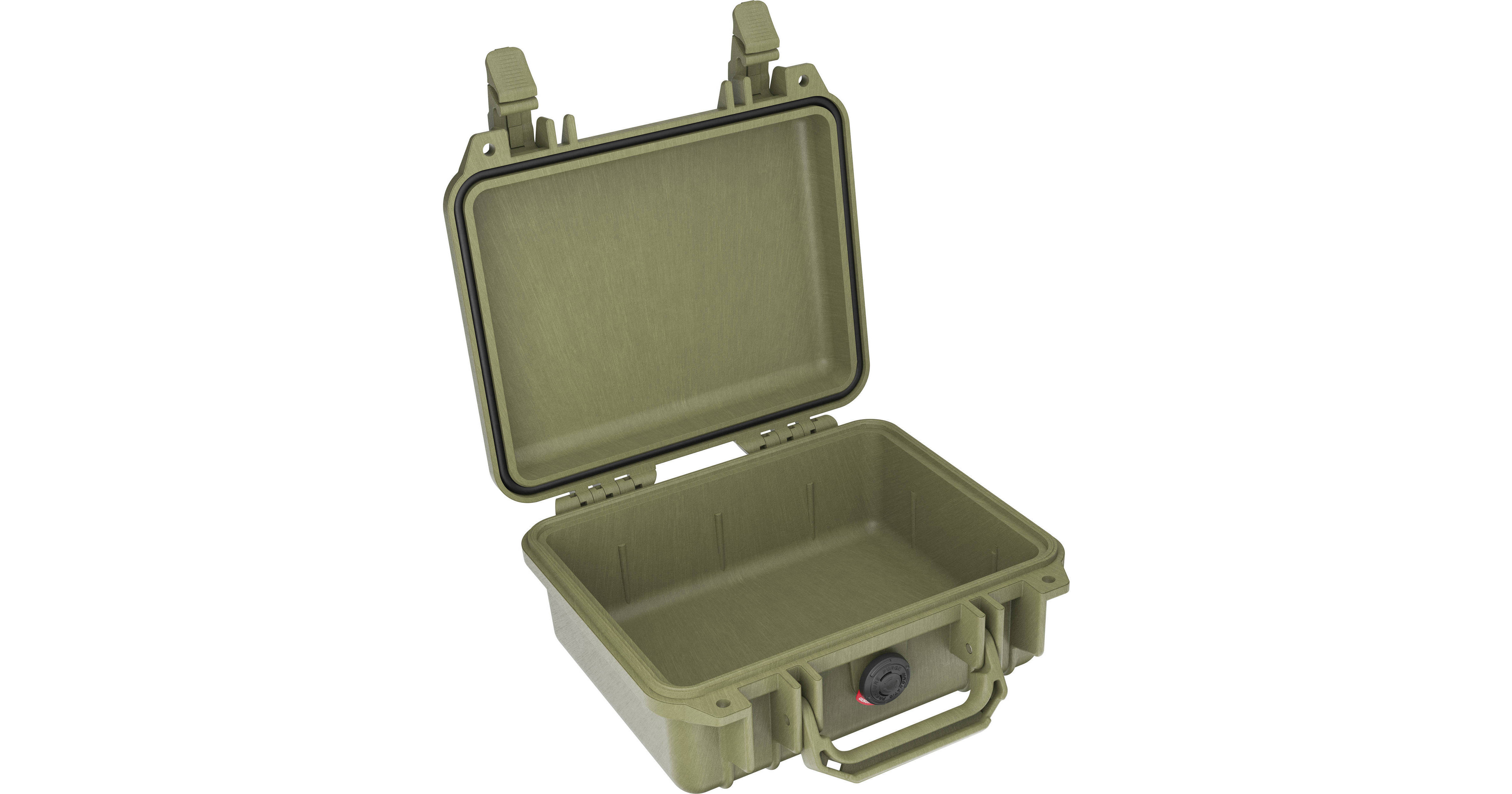 Pelican 1200 Case without Foam (Olive Drab Green) 1200-001-130