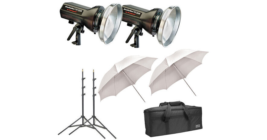 Photogenic StudioMax III Two Monolight Portrait Studio Kit