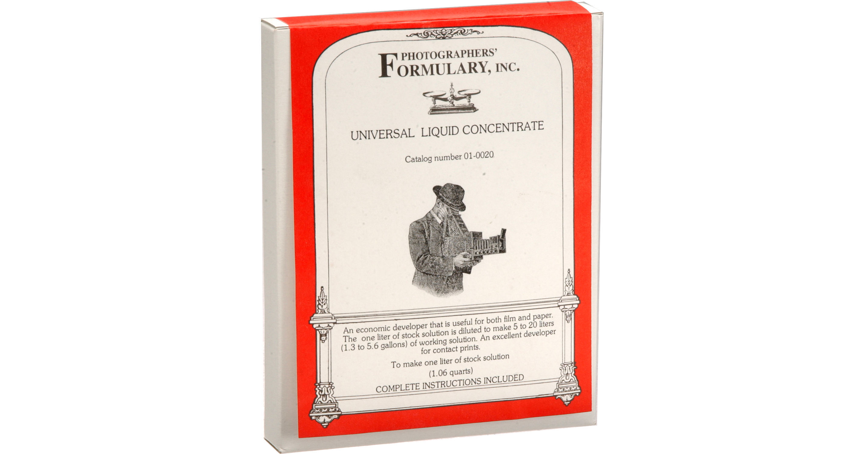 Photographers' Formulary Universal Developer for Black & 01-0020