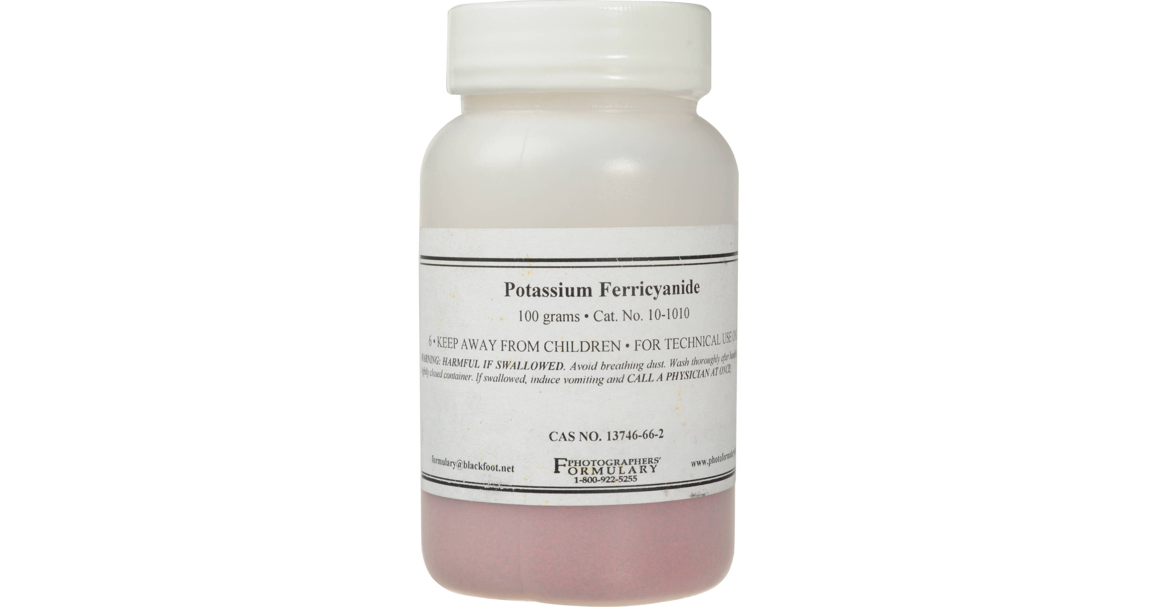 Photographers' Formulary Potassium Ferricyanide 10-1010 100G B&H