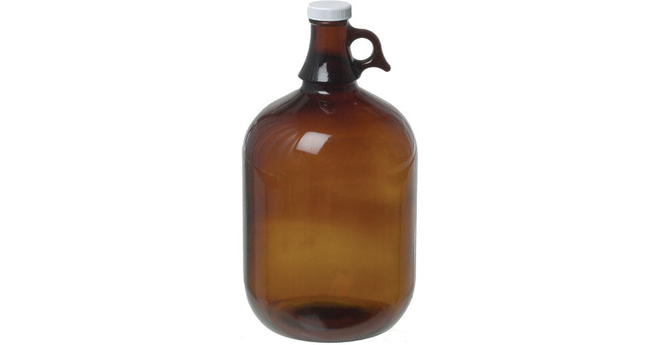Photographers' Formulary Glass Storage Jug, Amber - 1 50-1220