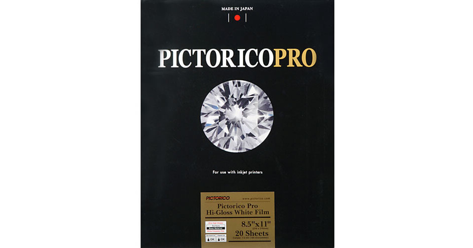 Pictorico Pictorico Pro Hi-Gloss White Film for Inkjet