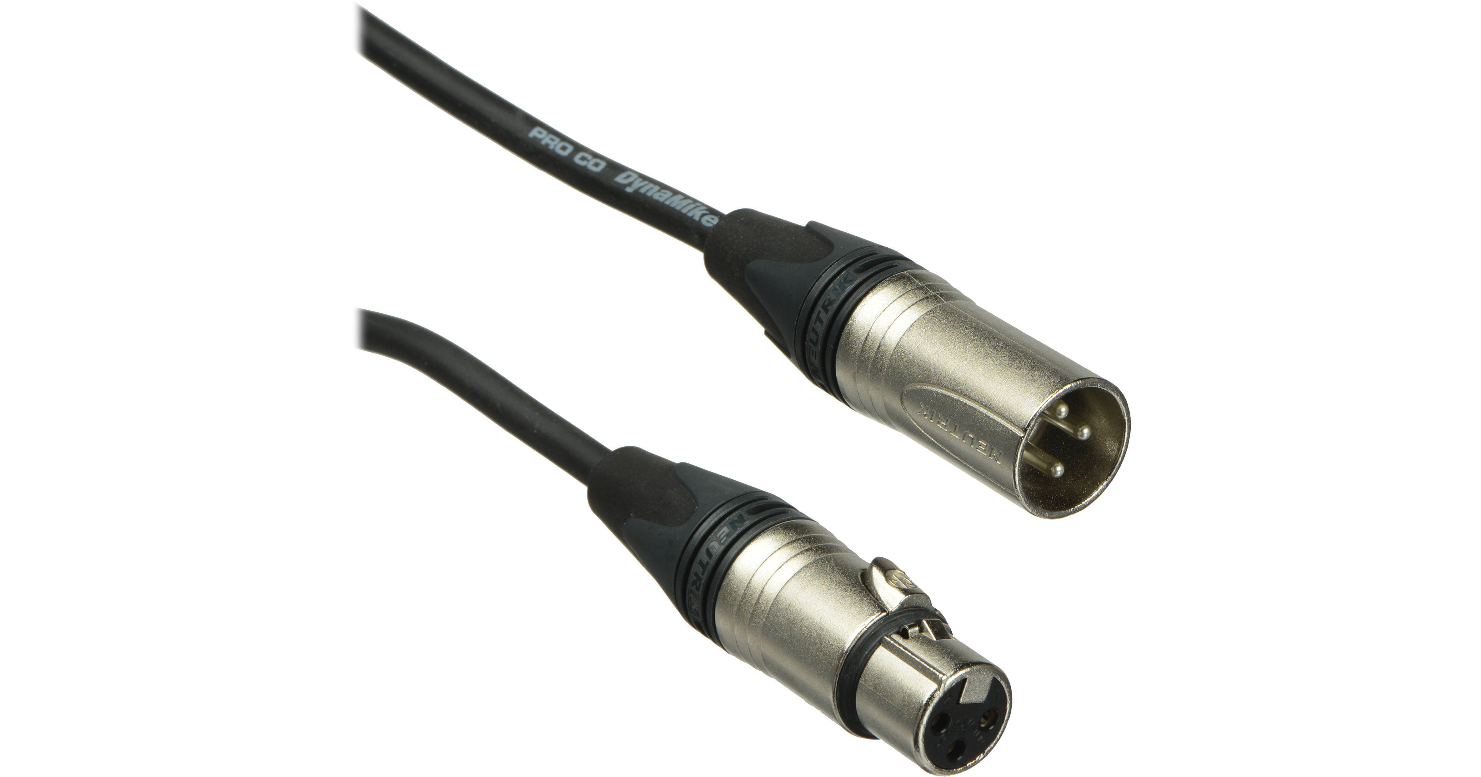 Pro Co Sound Excellines XLR Male to XLR Female Microphone EXM-25