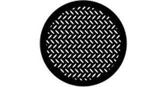 Rosco Standard Steel Gobo #78443B Diamond Grid 250784430860 B&H
