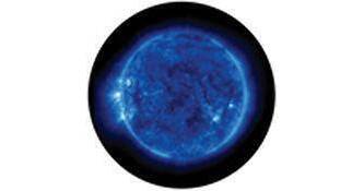 Rosco Standard Color Glass Spectrum Gobo #86671 Blue